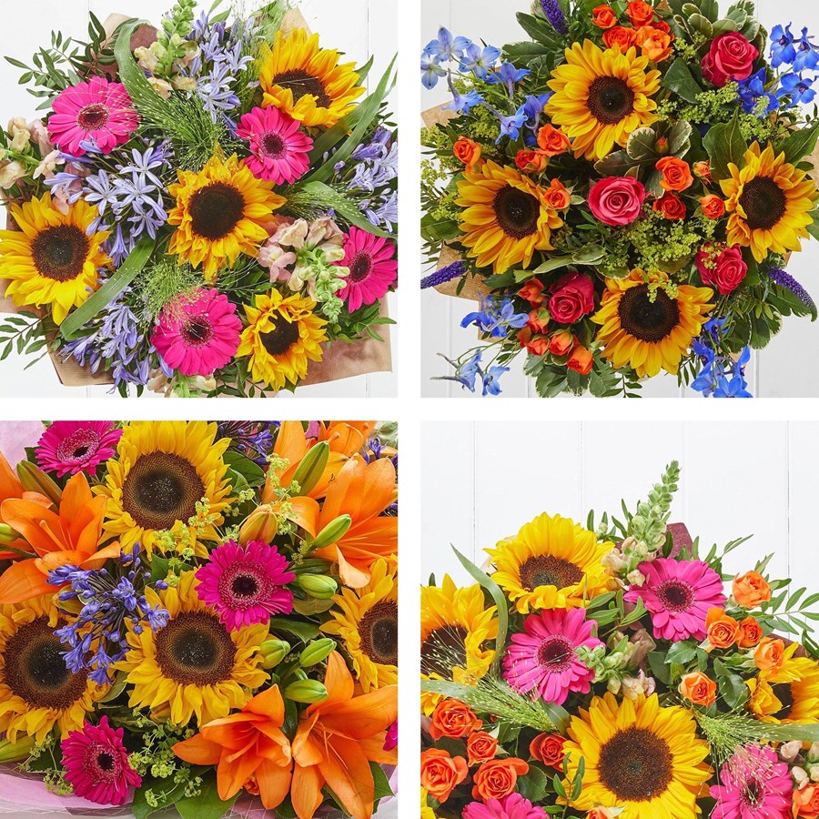 Interflora | Late Summer Bouquet feat. Sunflowers and Roses